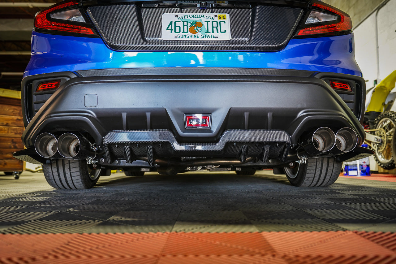Noble Carbon Fiber HT Style Rear Diffuser Subaru WRX 2022-2023 - Noble ...