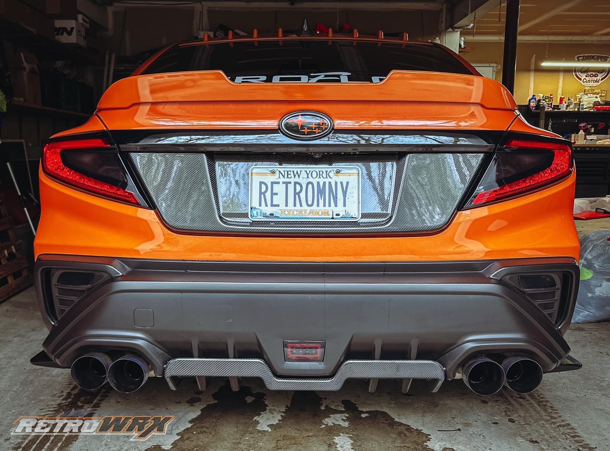 Noble Carbon Fiber HT Style Rear Diffuser Subaru WRX 2022-2023 - Noble ...