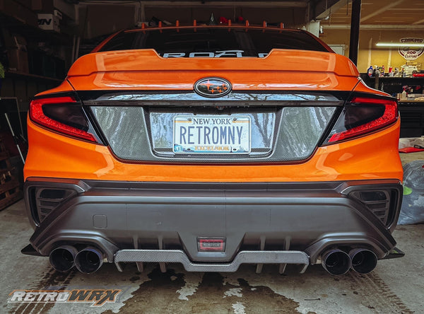 Noble Carbon Fiber HT Style Rear Diffuser Subaru WRX 2022-2023 - Noble ...