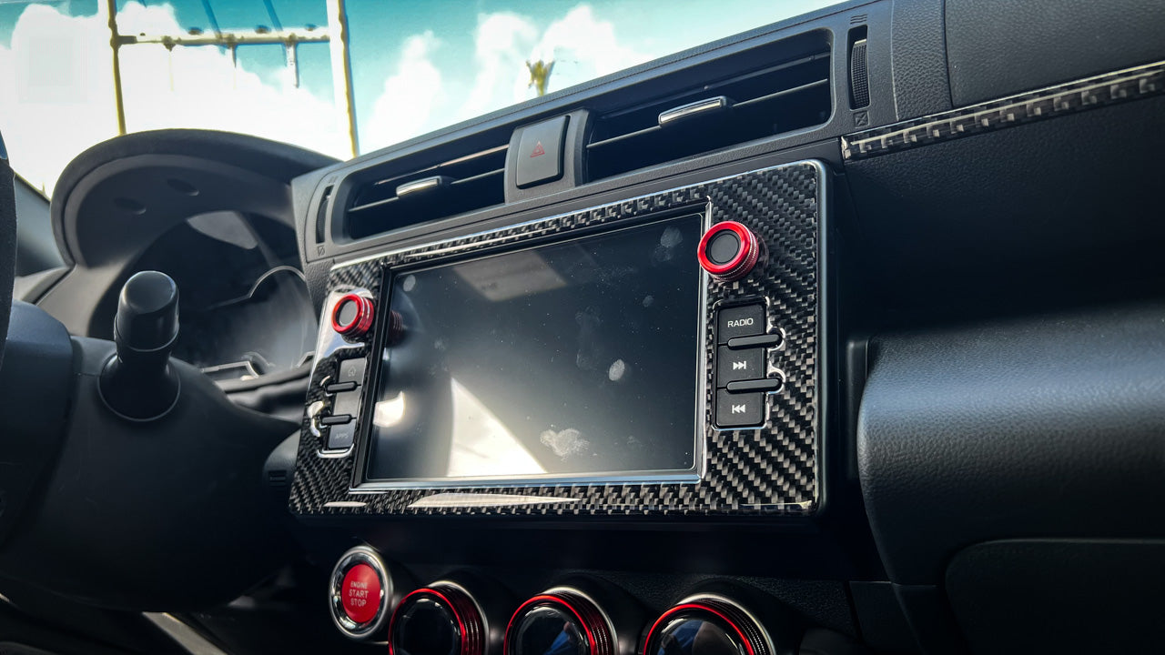 Noble Carbon Stereo Trim Subaru BRZ 2022-2023 / Toyota GR86 2022-2023 ...