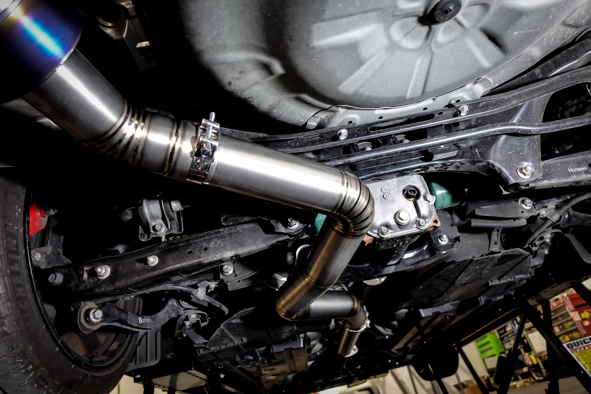 Noble Full Titanium Single Exit 3" Exhaust - Subaru 2015-2021 WRX/STI ...