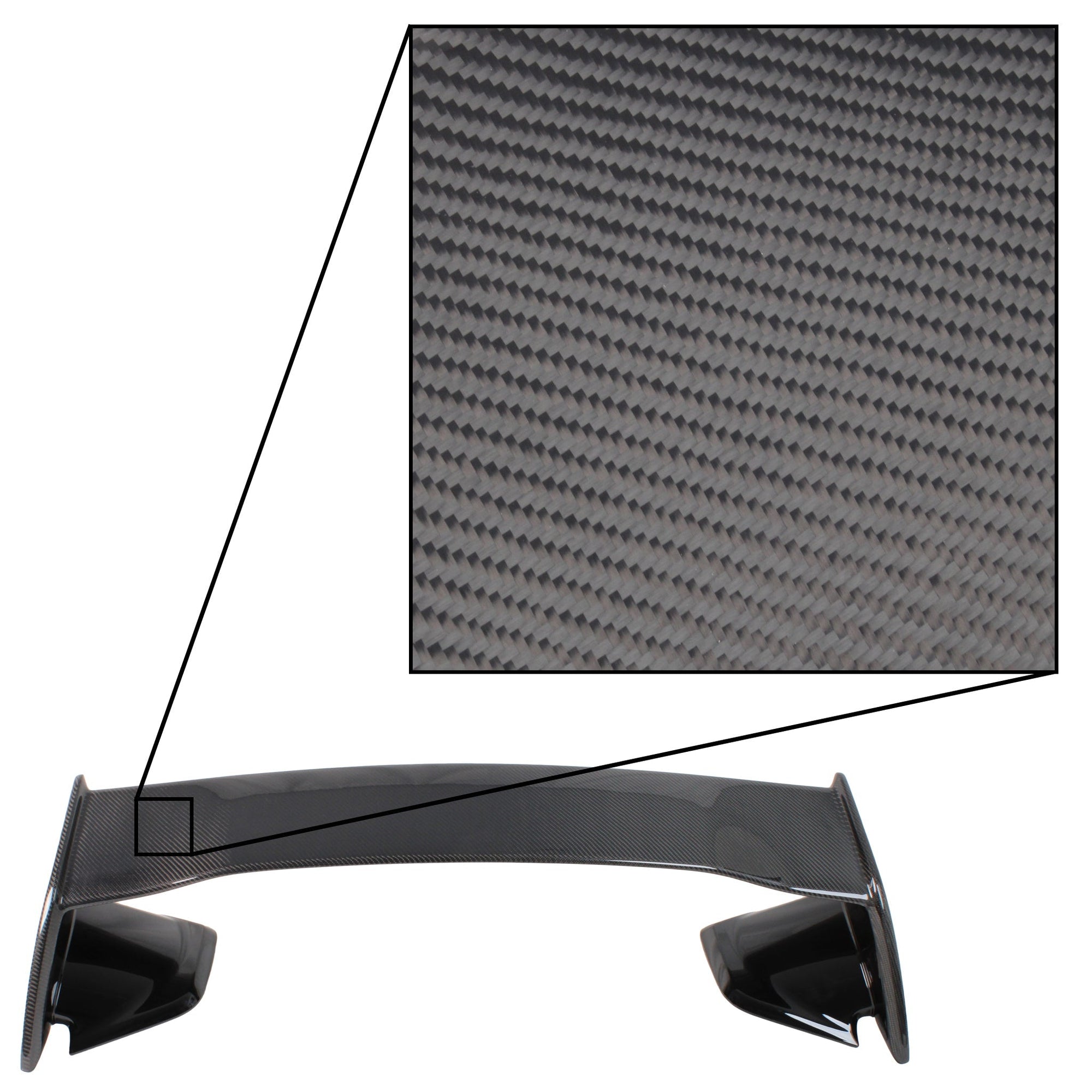 Noble STI Carbon Fiber OE Style Spoiler Subaru WRX Wing 2022-2023 ...